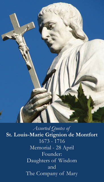 St Louis De Montfort Quotes Louis De Montfort Quote: “The Rosary Is