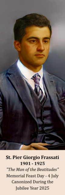 St. Pier Giorgio Frassati Canonization Bookmarks