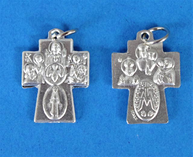 Catholic small Religious oxidized Italian crucifixes and rosary ...
