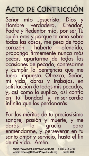 Spanish Bilingual Catholic Prayer Cards - St Therese of Lisieux - St ...