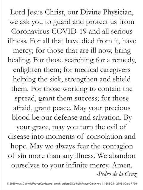 Coronavirus - COVID-19 - Prayers Against Pandemic - Epidemic - Corona ...