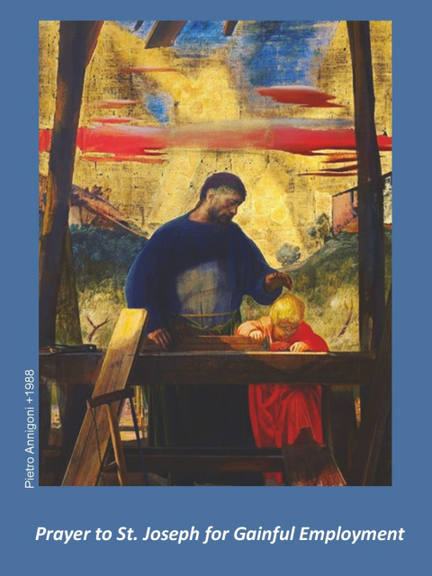 Catholic Prayer Cards - Christmas - Nativity - St. Joseph - Holy Family ...